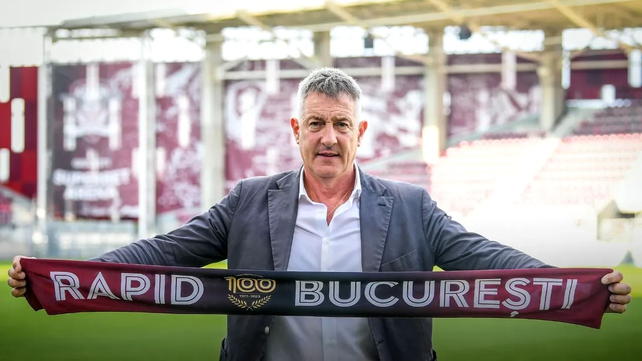 Acesta este staff-ul complet al lui Cristiano Bergodi la Rapid