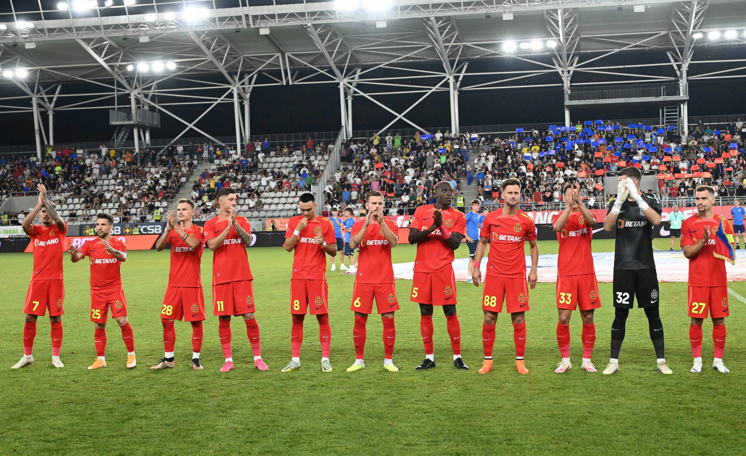Danezii nu îi dau nicio șansă lui FCSB în turul III din Conference
