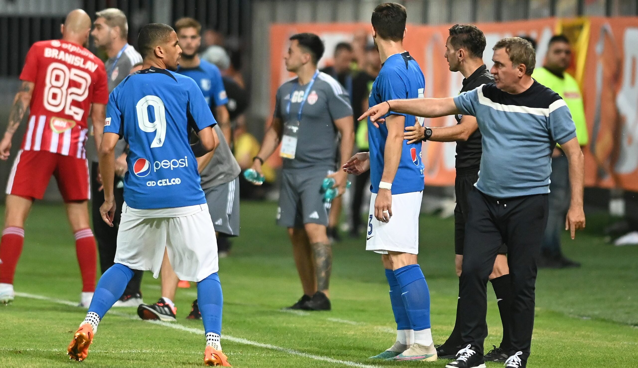 Gică Hagi, all out attack în meciul cu Sheriff Tiraspol!