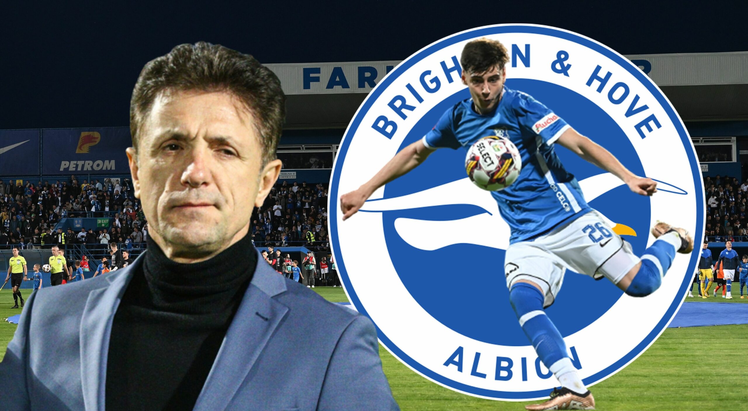 Răsturnare de situație cu transferul lui Adrian Mazilu la Brighton!