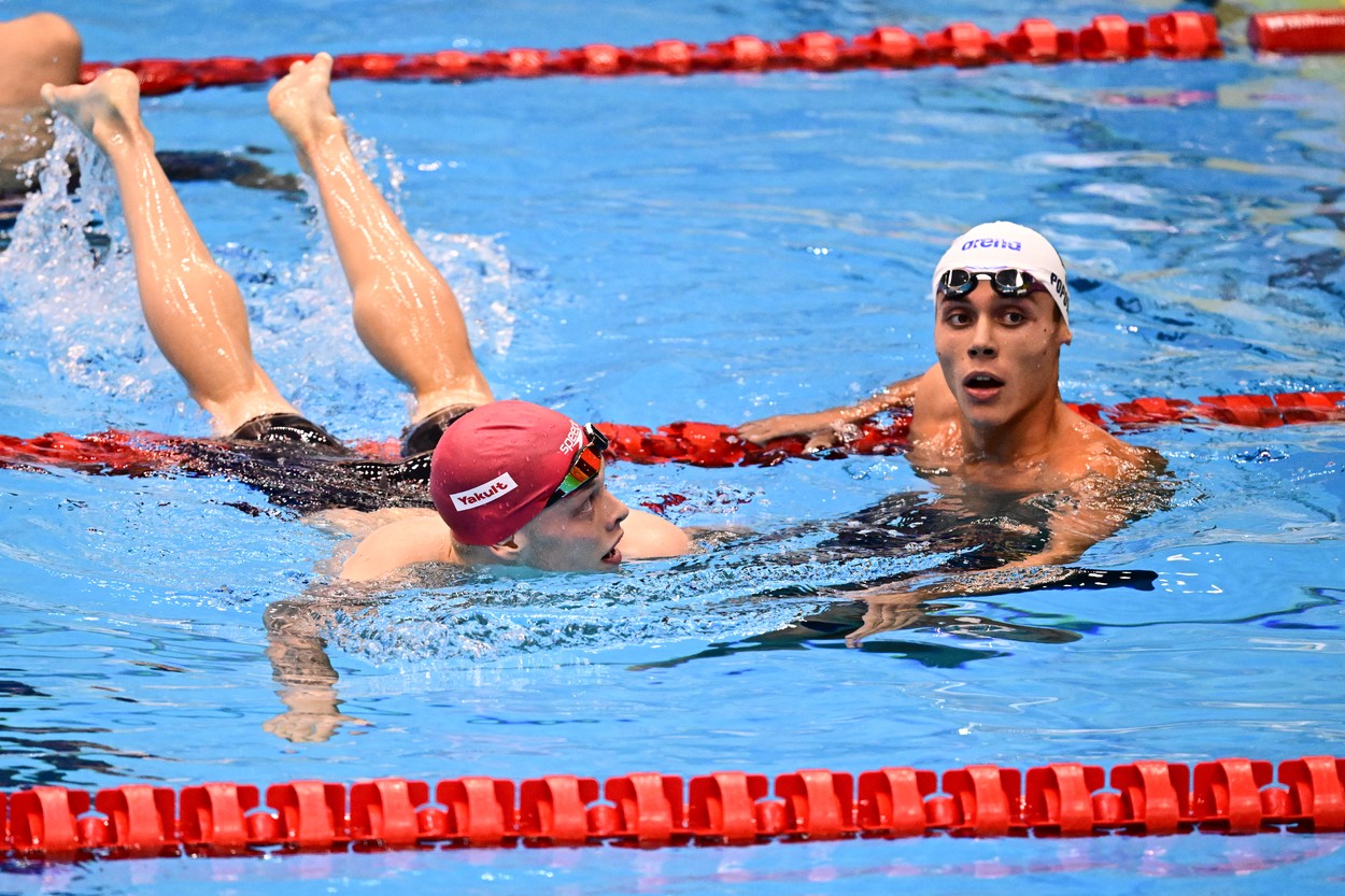 Imaginea cutremurătoare cu David Popovici care va rămâne pentru ...