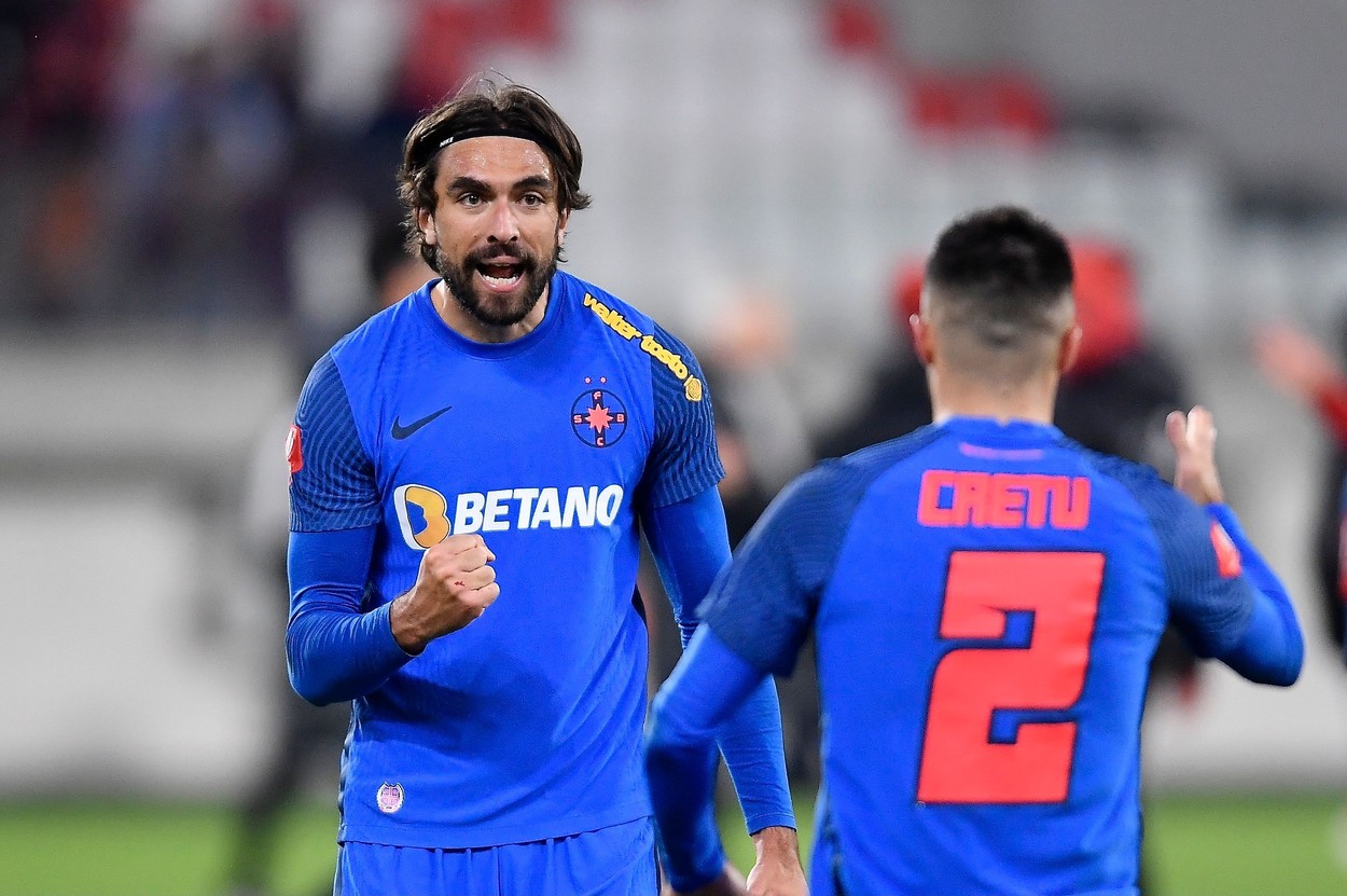 Andrea Compagno pleacă de la FCSB pentru 1,6 milioane de euro