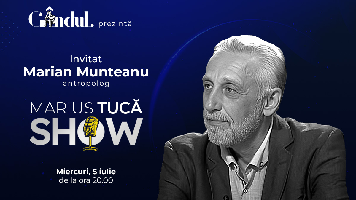 Marius Tucă Show începe pe 5 iulie, de la ora 20.00, live gândul.ro