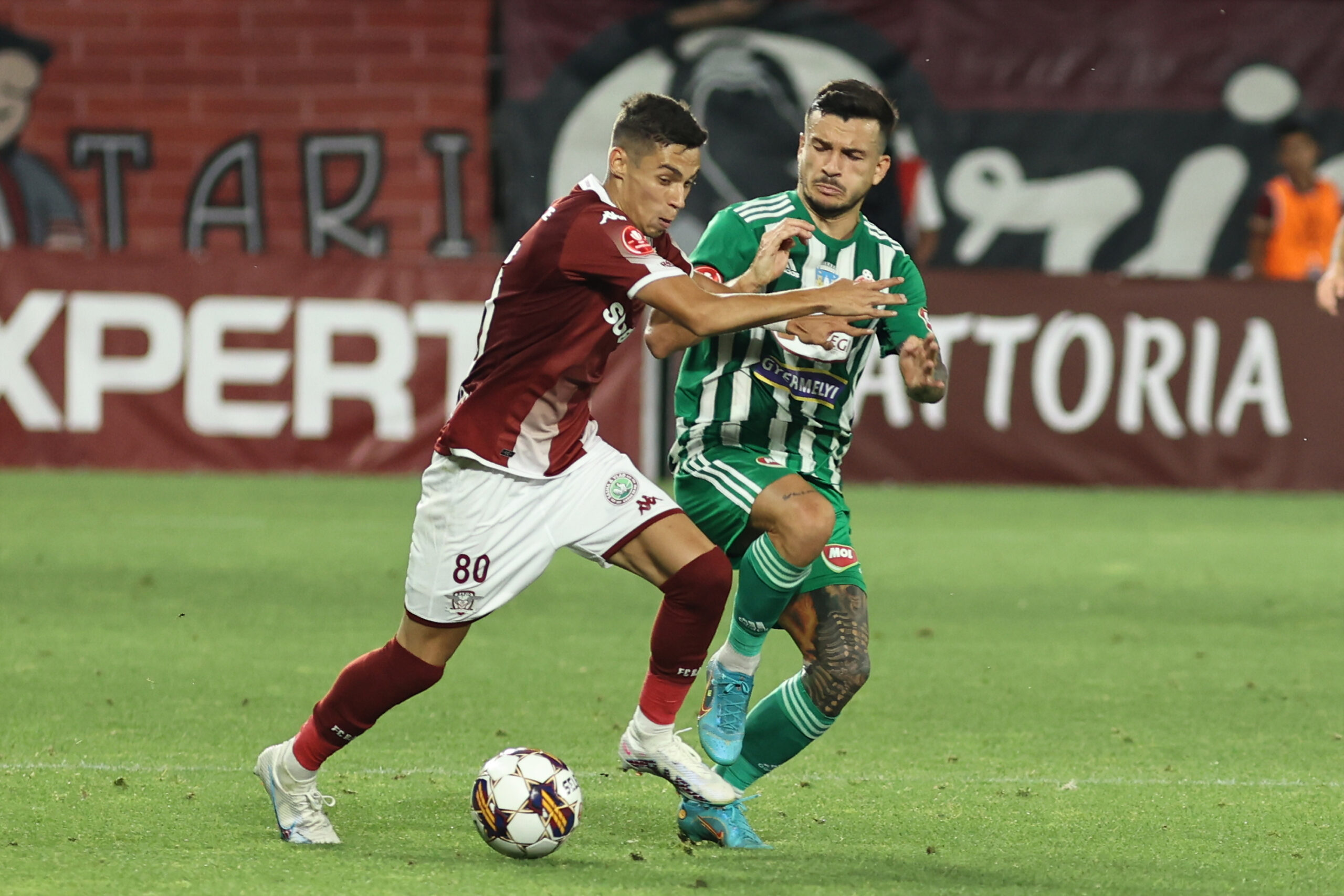 Gestul lui Cătălin Cîrjan i-a „înmuiat” pe fanii Rapidului