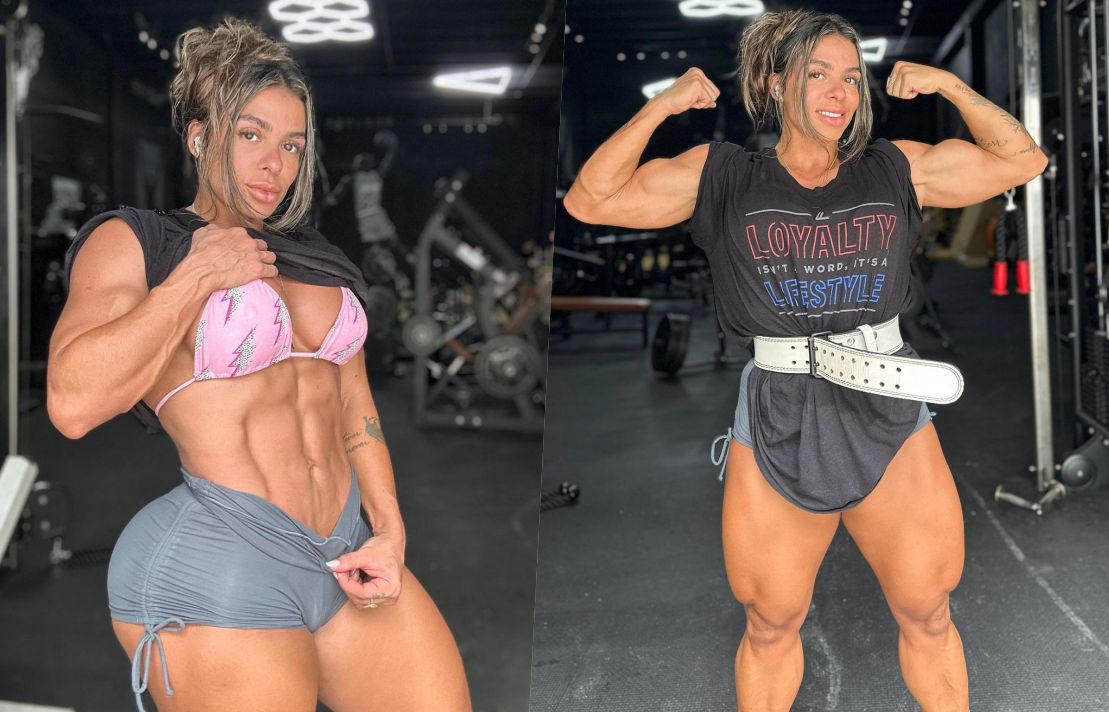 Ea este femeia Hulk! Rapha Araujo atrage toate privirile