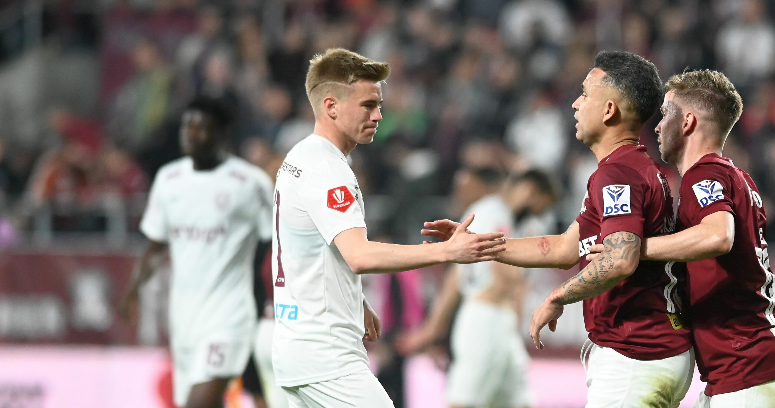 Claudiu Petrila a debutat la Rapid în meciul cu FC Voluntari