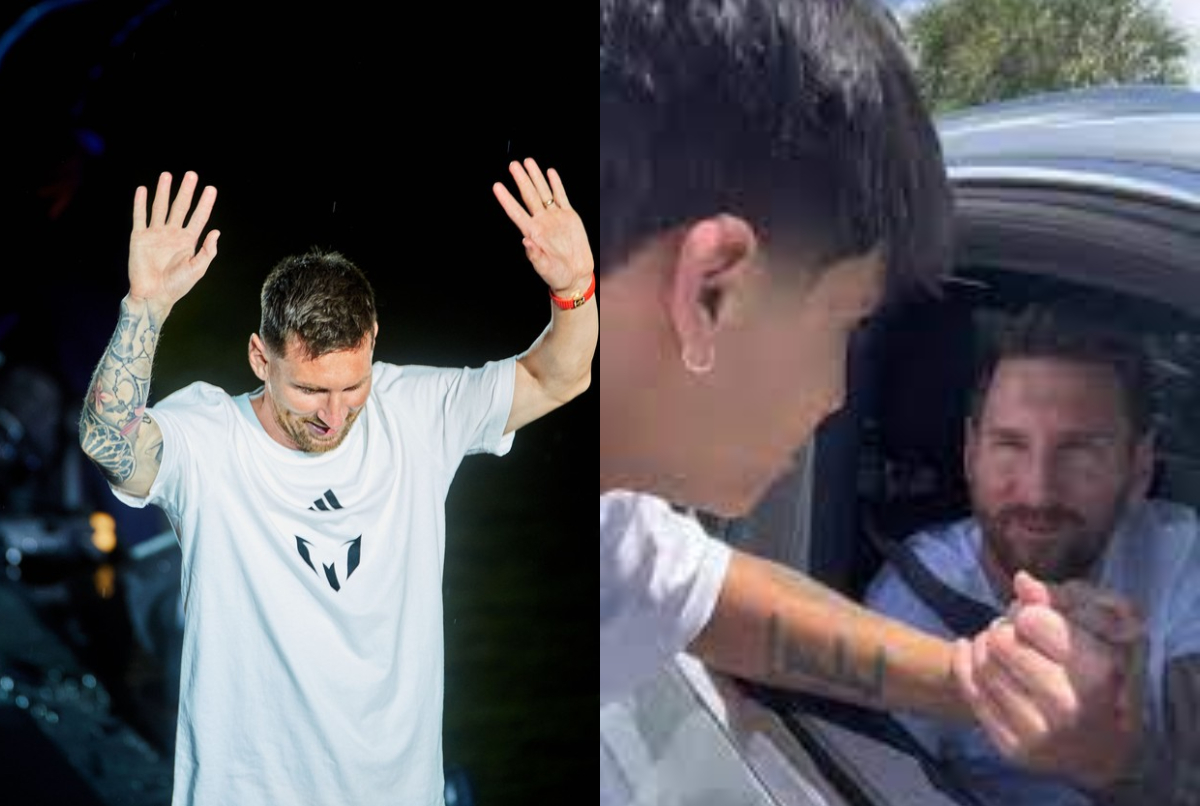 Un puști i-a cerut lui Leo Messi să-l sărute în plină stradă! Ce s-a ...