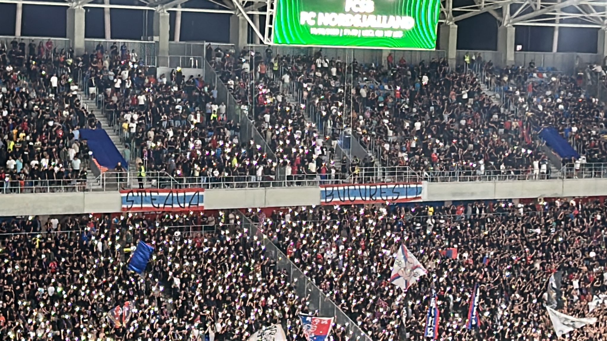Fanii FCSB, mesaj pentru Steaua pe stadionul din Ghencea