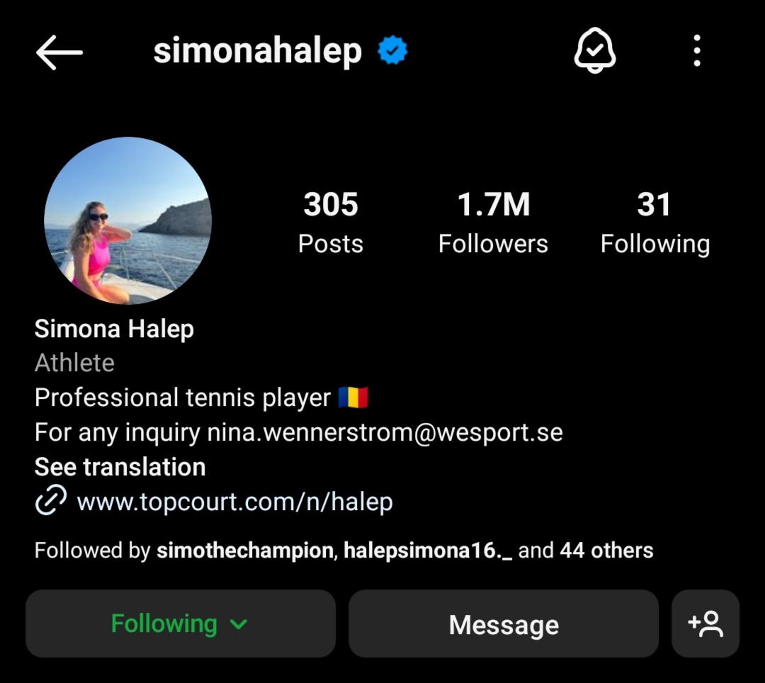 Simona Halep, decizie neașteptată după ce a ieșit din Top 500