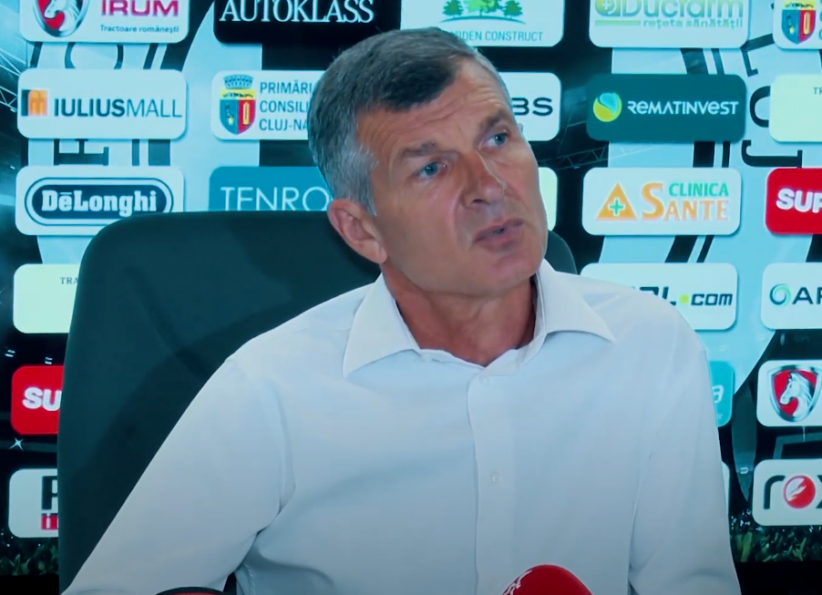 U Cluj i-a decis viitorul lui Ioan Ovidiu Sabău