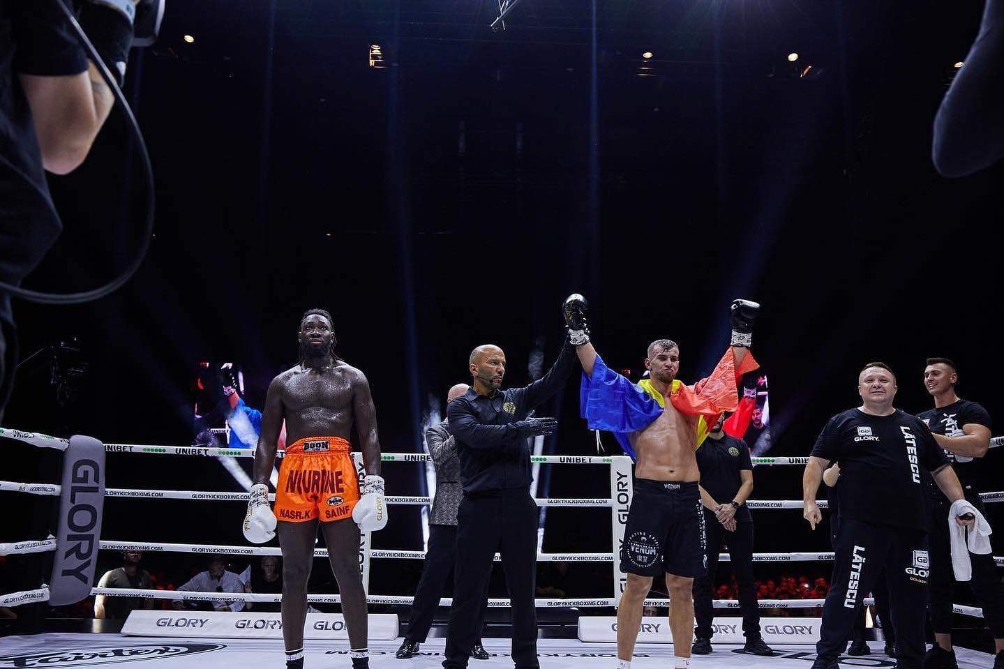 Ștefan Lătescu, victorie în Glory, l a invins pe Pascal Toure