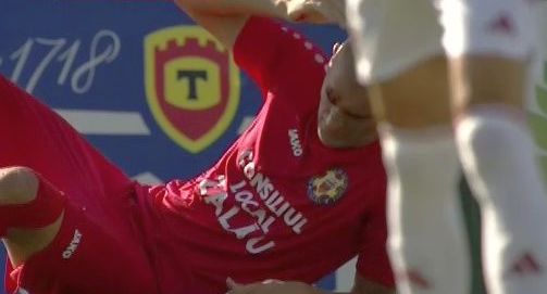 Stefan Nikolic, ghinion imens. Și-a spart capul înCupa României