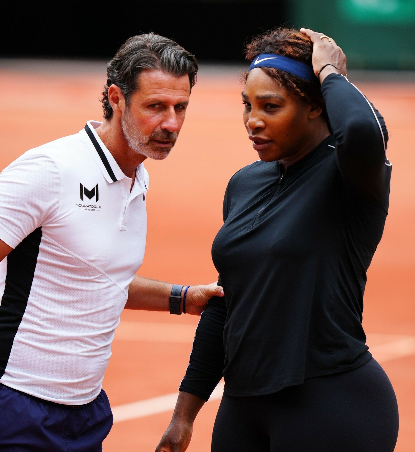 Patrick Mouratoglou, întâlnire cu Serena Williams