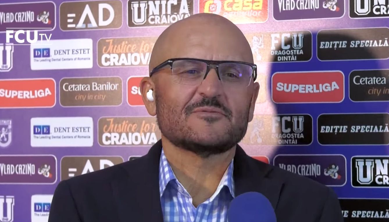 Adrian Mititelu are obiective mărețe cu FC U Craiova