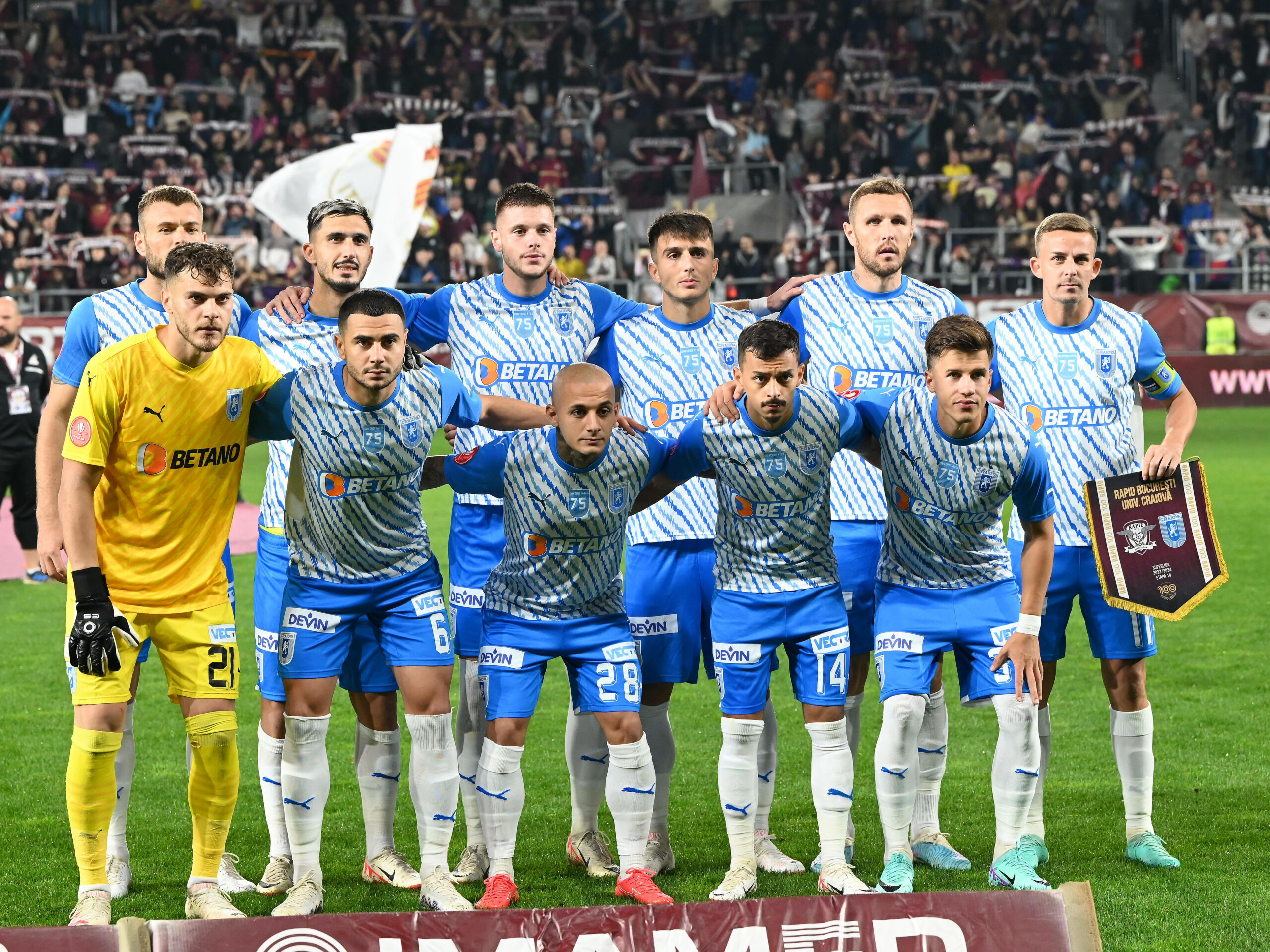 Ce acuză jucătorii Universității Craiova după meciul cu Rapid