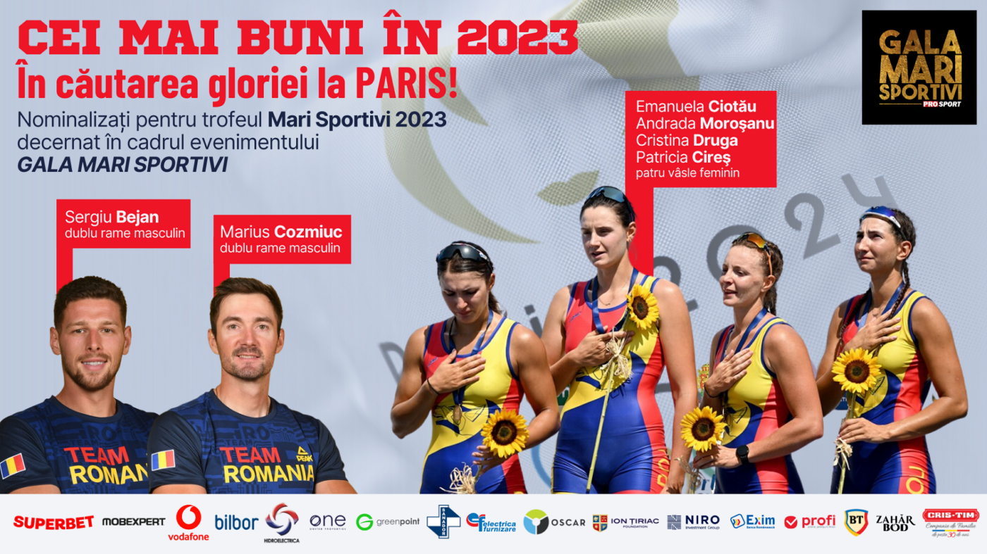 Gala Mari Sportivi ProSport 2023. Ținem pumnii la Jocurile Olimpice ...