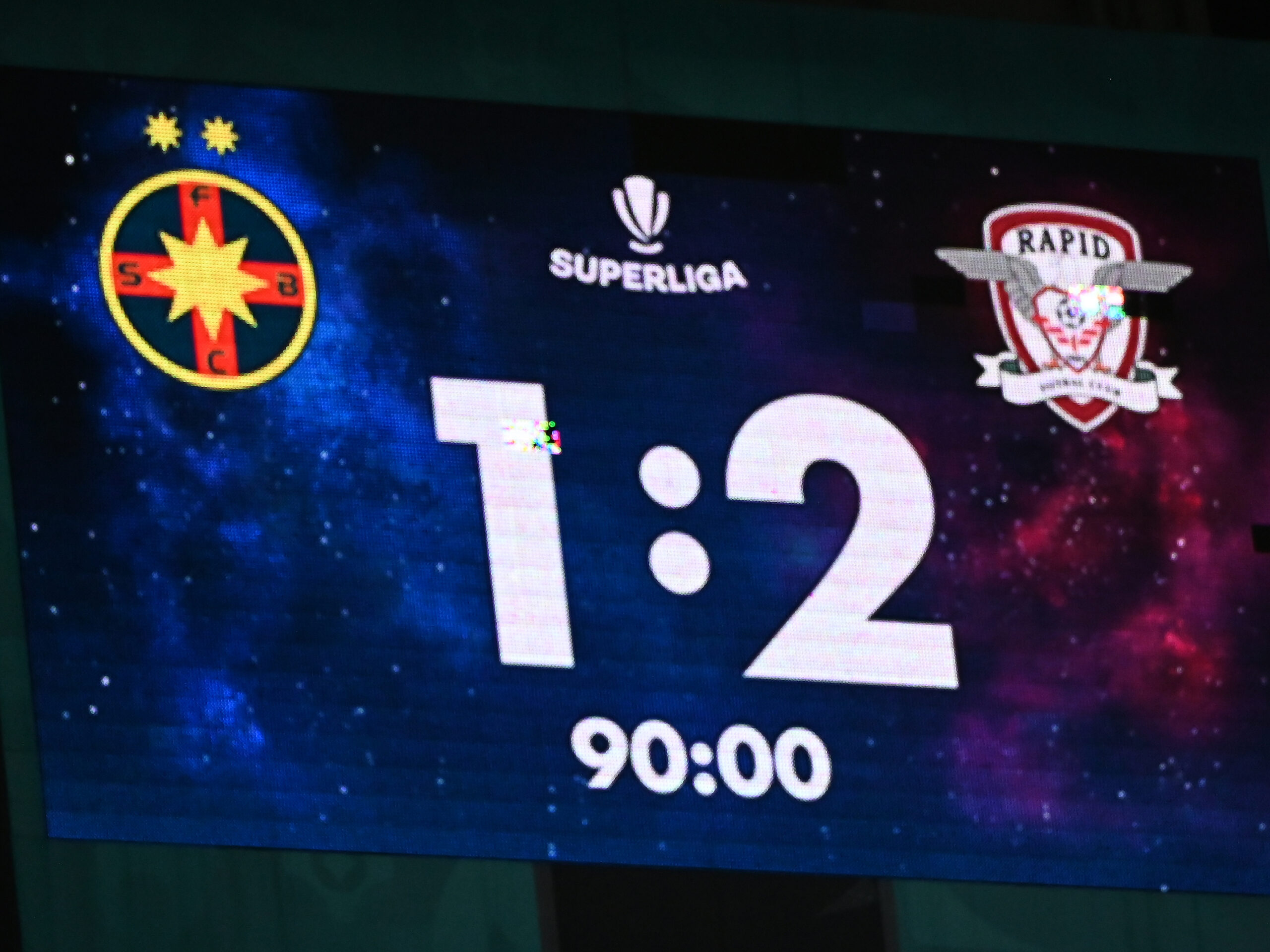 GALERIE FOTO. Ce n-ai văzut la TV în derby-ul FCSB - Rapid