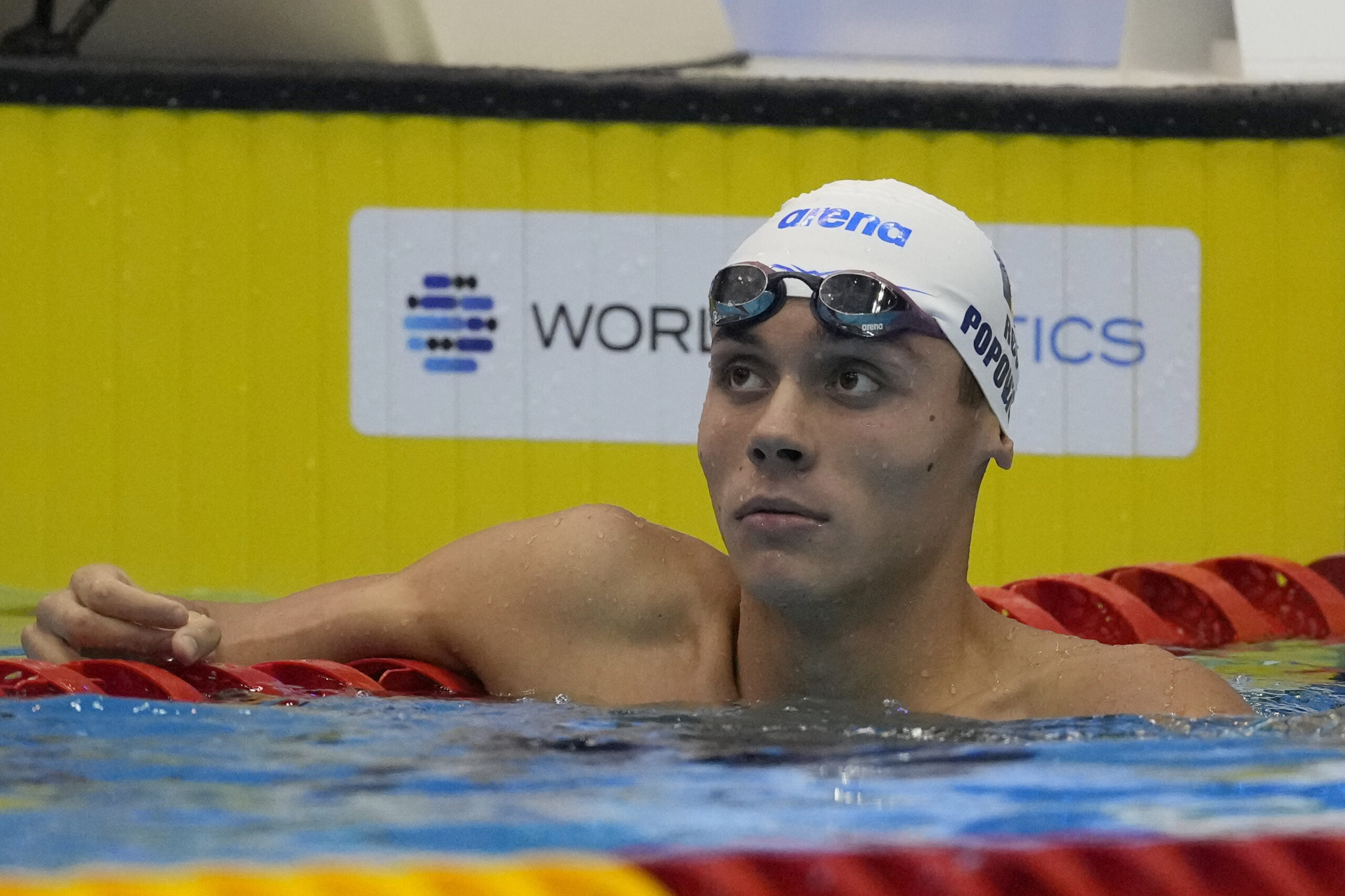 David Popovici, calificare fără glorie în finala la 100 de metri liber