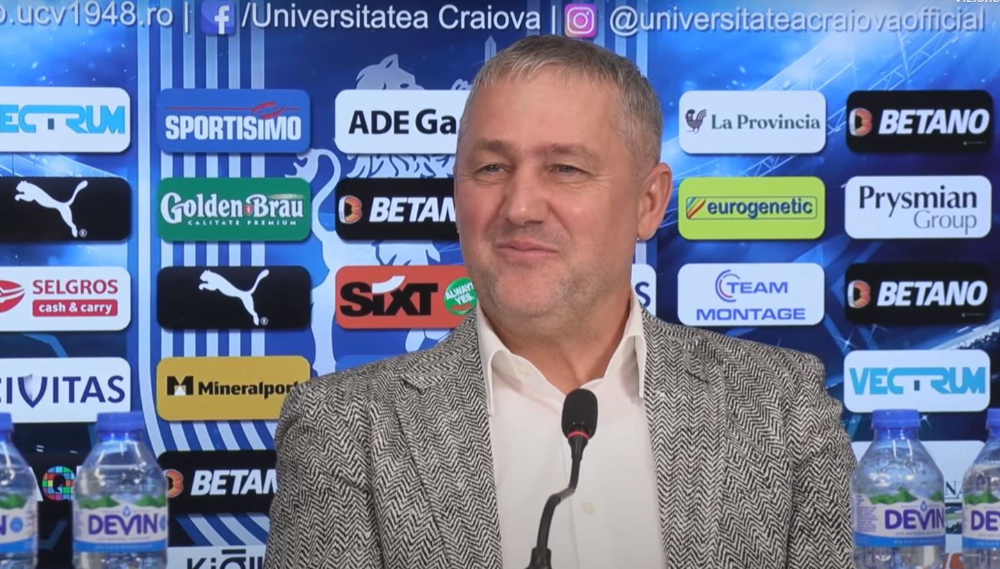 Mihai Rotaru vrea o echipă stelară la Universitatea Craiova și l-a ...