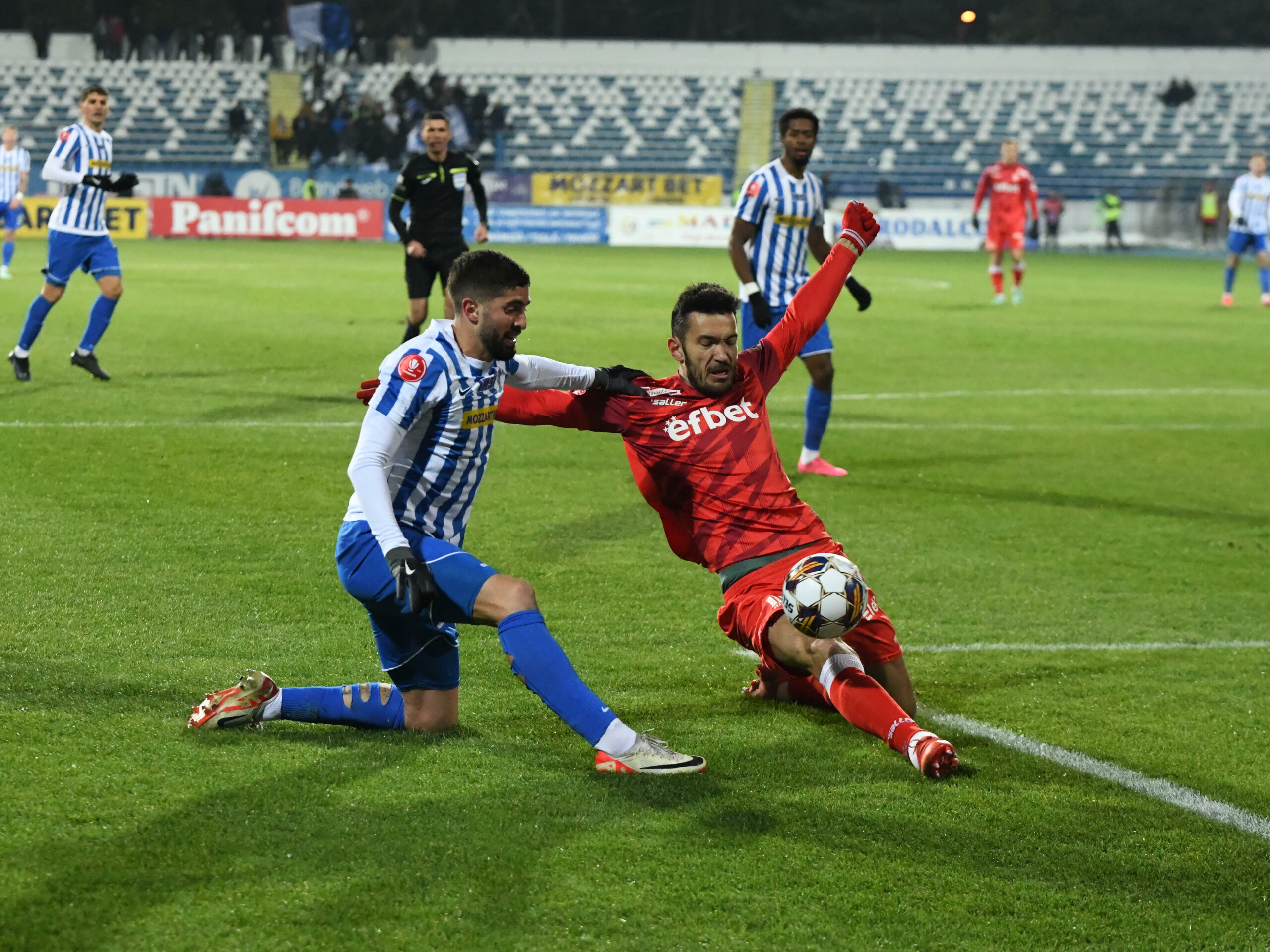 Poli Iași - UTA 1-0 în etapa a 19-a din Superliga.