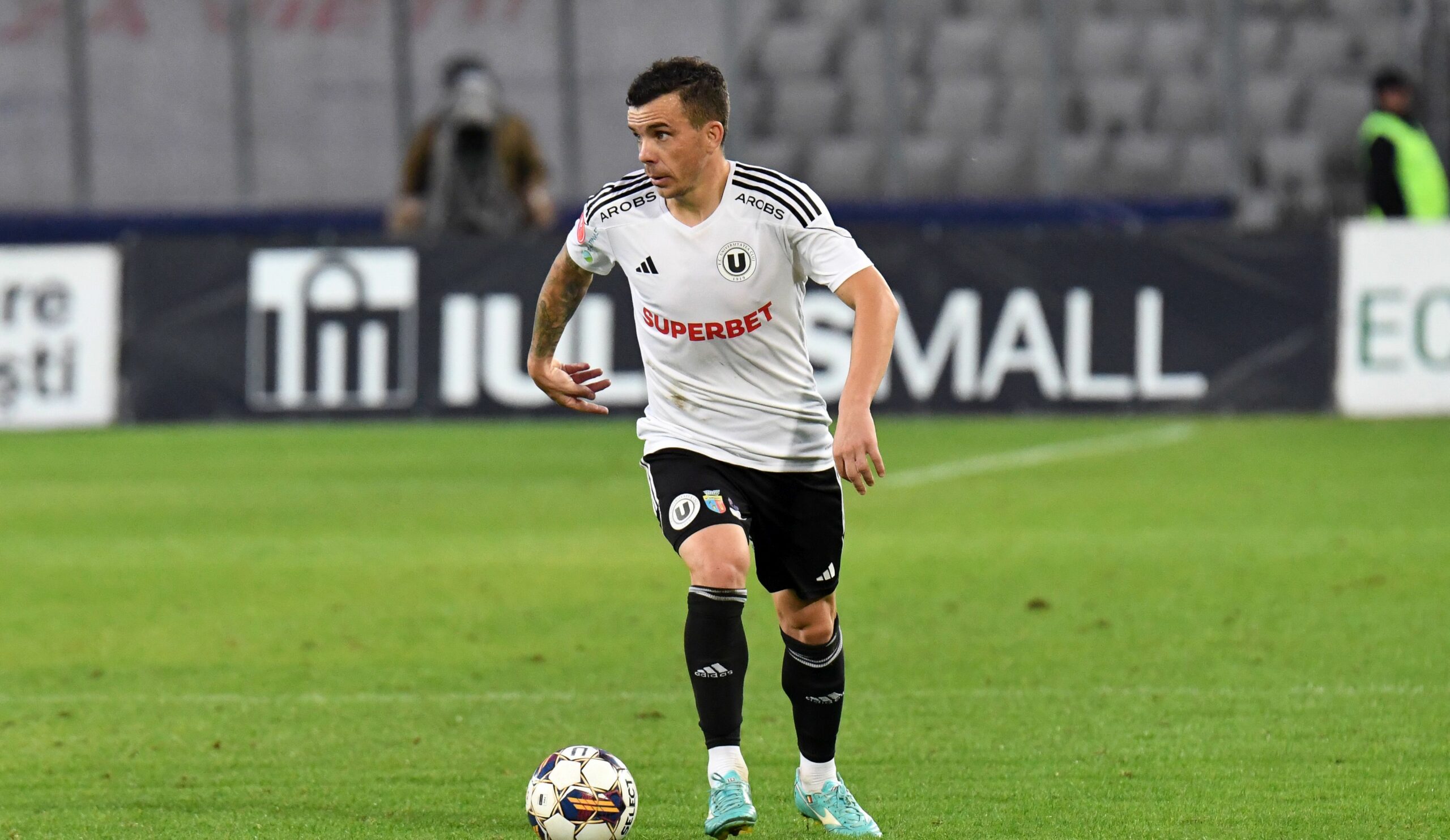 Dan Nistor a marcat în Dinamo - U Cluj, dar nu s-a bucurat