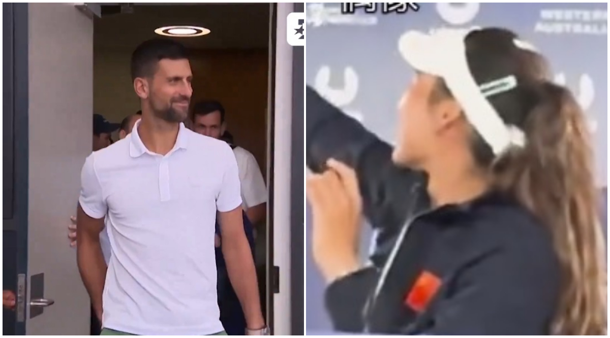 O jucătoare de 21 de ani a început să strige la Novak Djokovic în ...