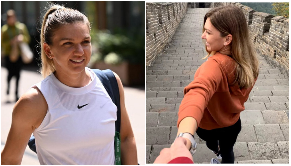 Moment surprinzător cu Simona Halep și un bărbat celebru: „Iubire"