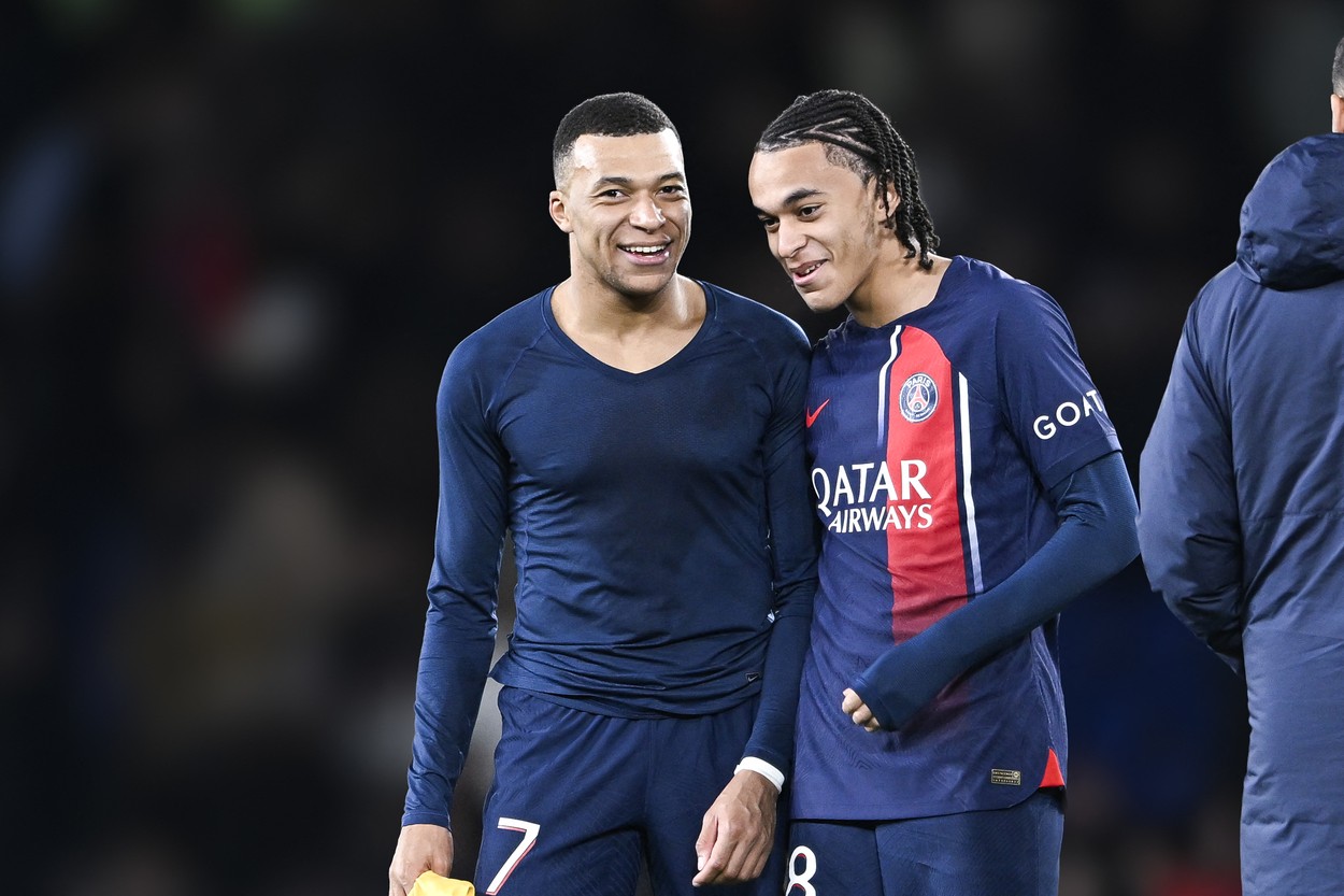Ethan Mbappe, fratele lui Kylian Mbappe, a debutat la PSG la numai 16 ani