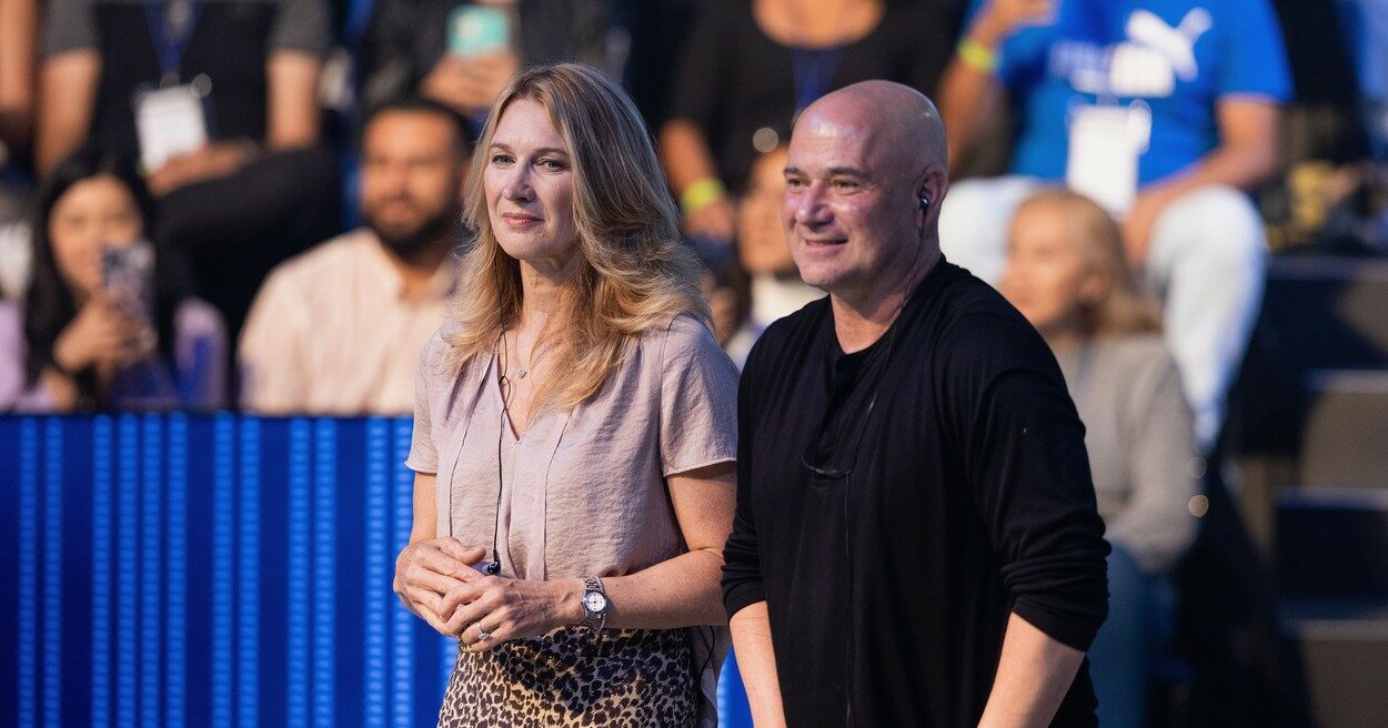 Andre Agassi și Steffi Graf, în premieră în România!