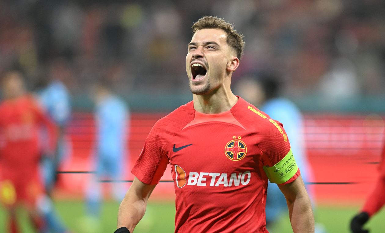 Darius Olaru, fotbalistul care a marcat un hat-trick în primul meci din ...
