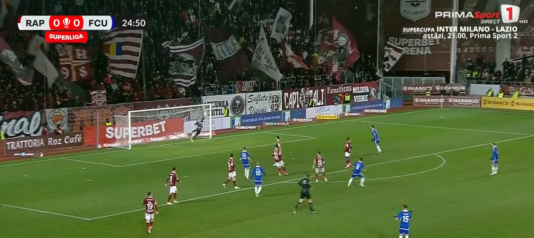 Gol de La Liga primit de Horațiu Moldovan în Rapid - FC U Craiova!