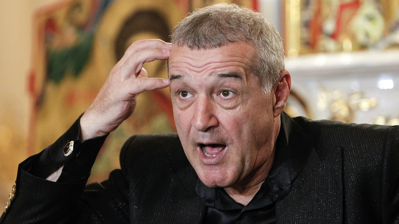 Gigi Becali și-a pierdut cumpătul în direct și l-a atacat pe Darius Olaru