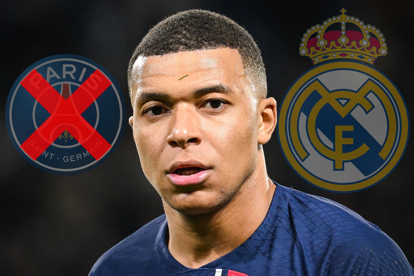 Prezentarea lui Kylian Mbappe ca noul fotbalist al lui Real Madrid cu ...