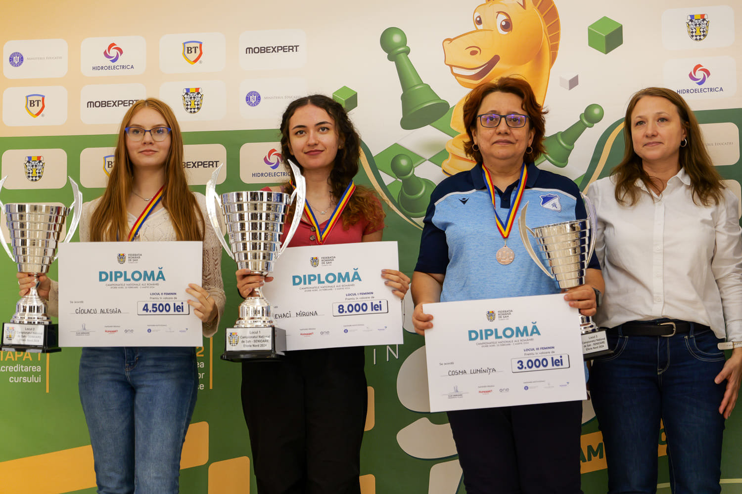 Miruna Lehaci rămâne regina șahului românesc la doar 19 ani