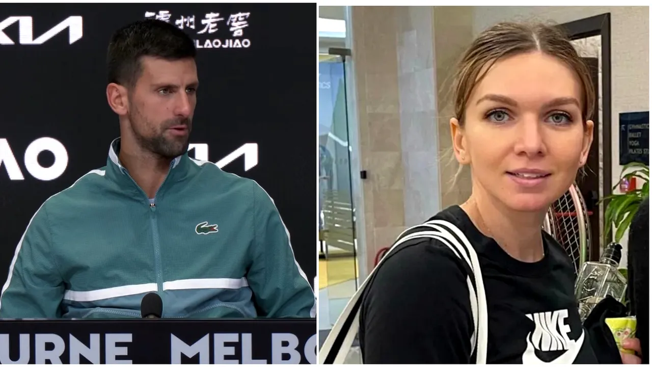 Novak Djokovic a iertat-o pe Simona Halep, după ce românca l-a criticat pentru decizia de a nu ...