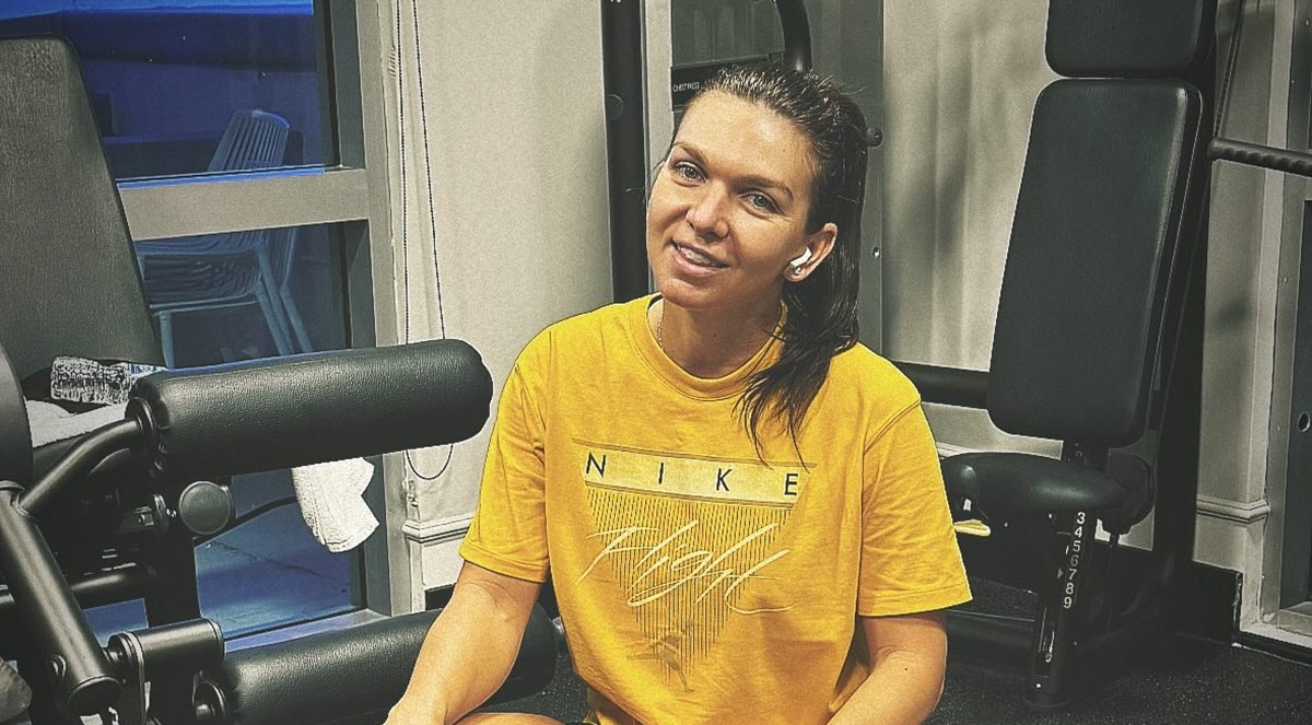 Prima imagine cu Simona Halep după ce a ajuns la turneul de la Miami ...
