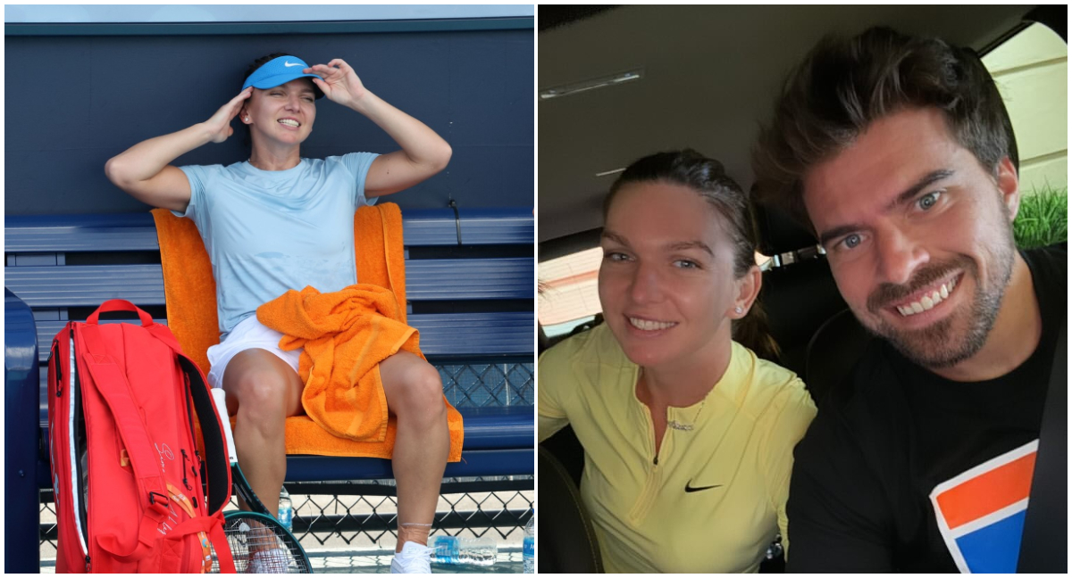 Simona Halep, așa cum rar a fost văzută înaintea unui meci! Imagine ...