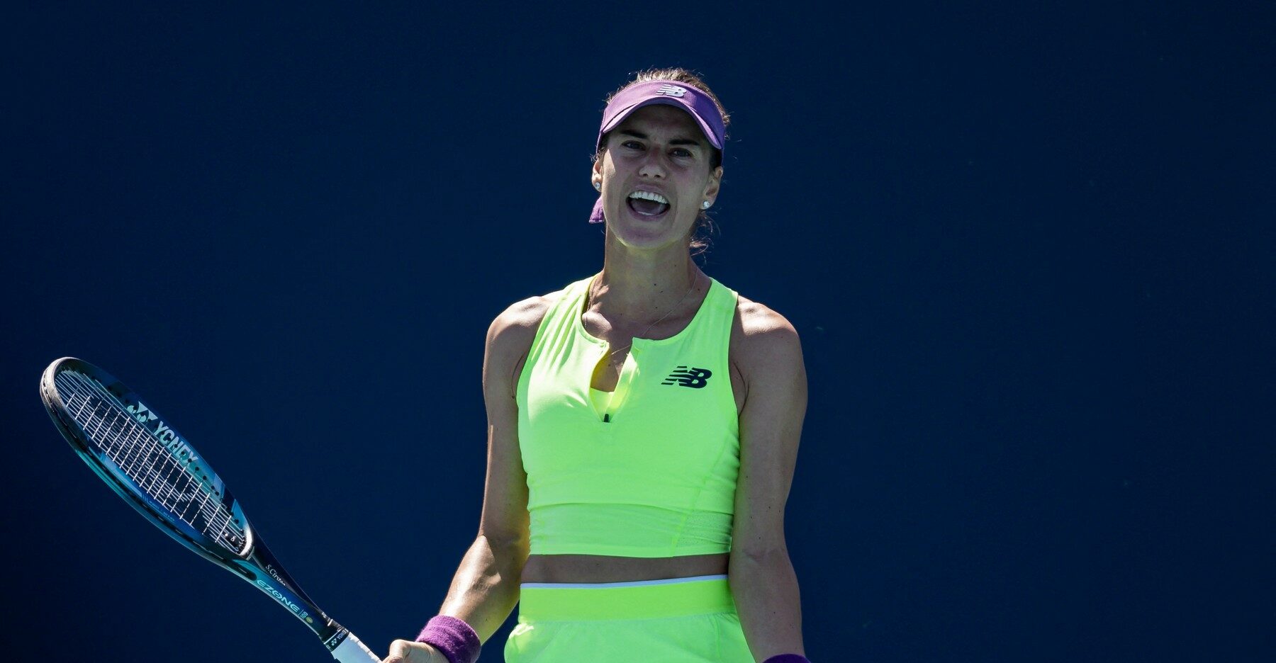 Sorana Cîrstea s-a trezit cu Daria Kasatkina lângă ea, pe teren, și ...