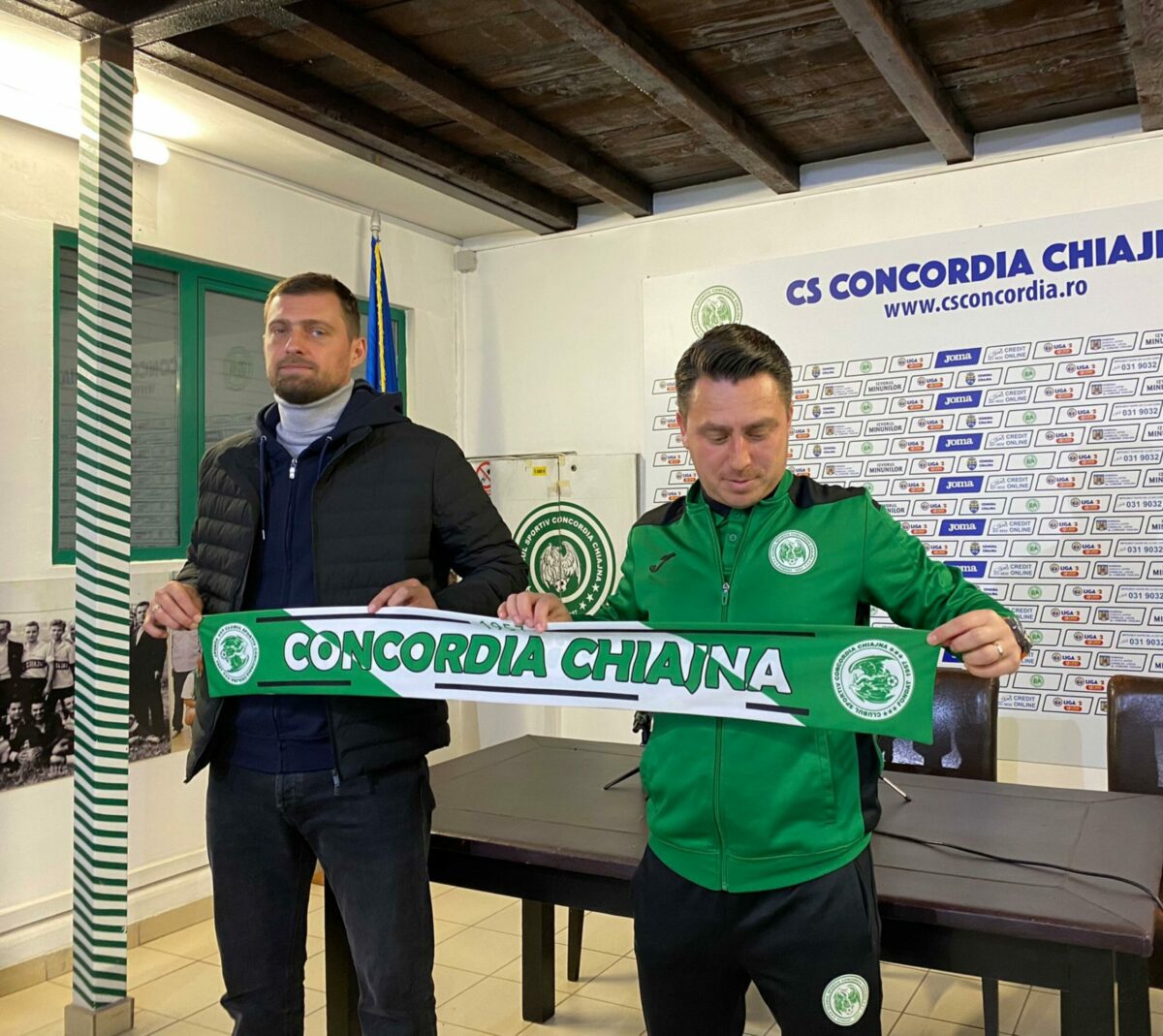 Gabriel Tamaș și Ilie Poenaru au fost prezentați oficial la Concordia ...