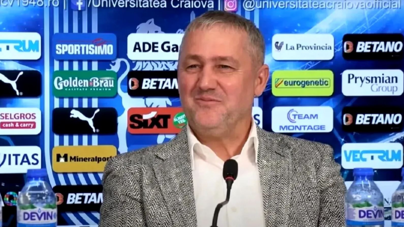 El va fi noul antrenor principal de la Universitatea Craiova