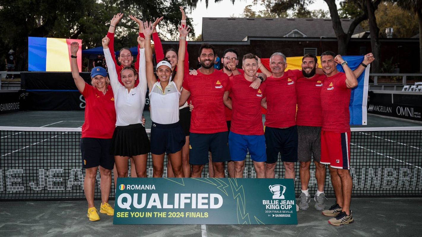 România a câştigat în fața Ucrainei cu 3-2 după o revenire istorică. Ana Bogdan şi Jaqueline ...