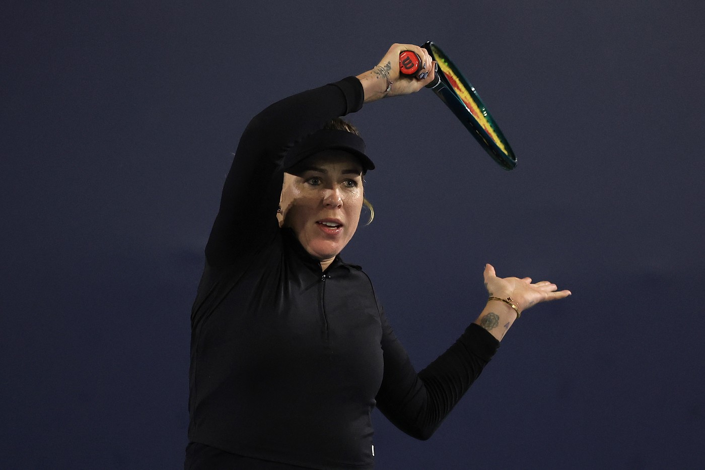 Rusoaica Pavlyuchenkova, reacție fără inhibiții. S-a pozat într-un mod ...