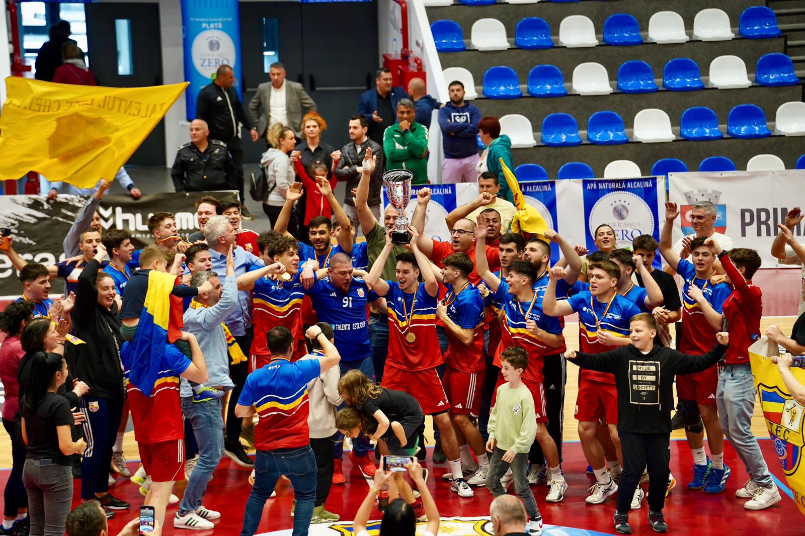 Talentul Este Cheia campioană la handbal masculin Juniori 1