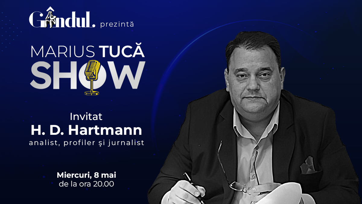 Marius Tucă Show începe miercuri, 8 mai, de la ora 20.00, live pe ...