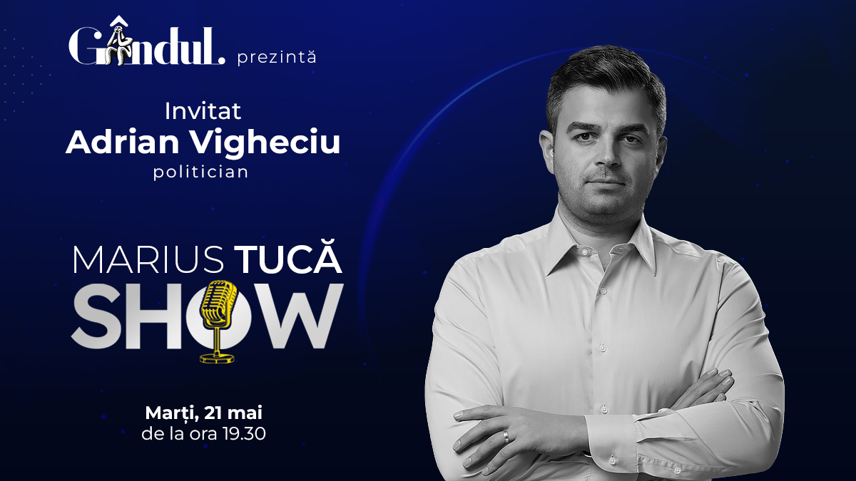 Marius Tucă Show începe marți, 21 mai, de la ora 19.30, live pe gândul ...
