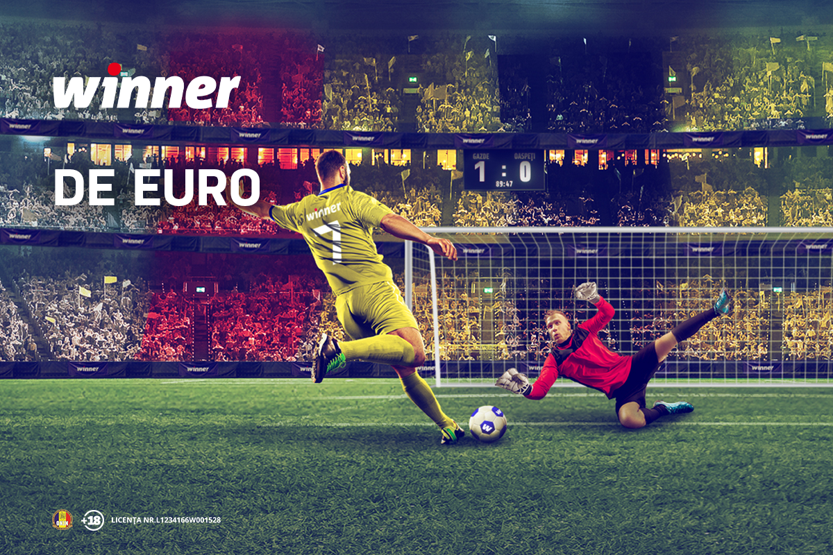 ADVERTORIAL | Trăiește emoția Campionatului European cu Winner!