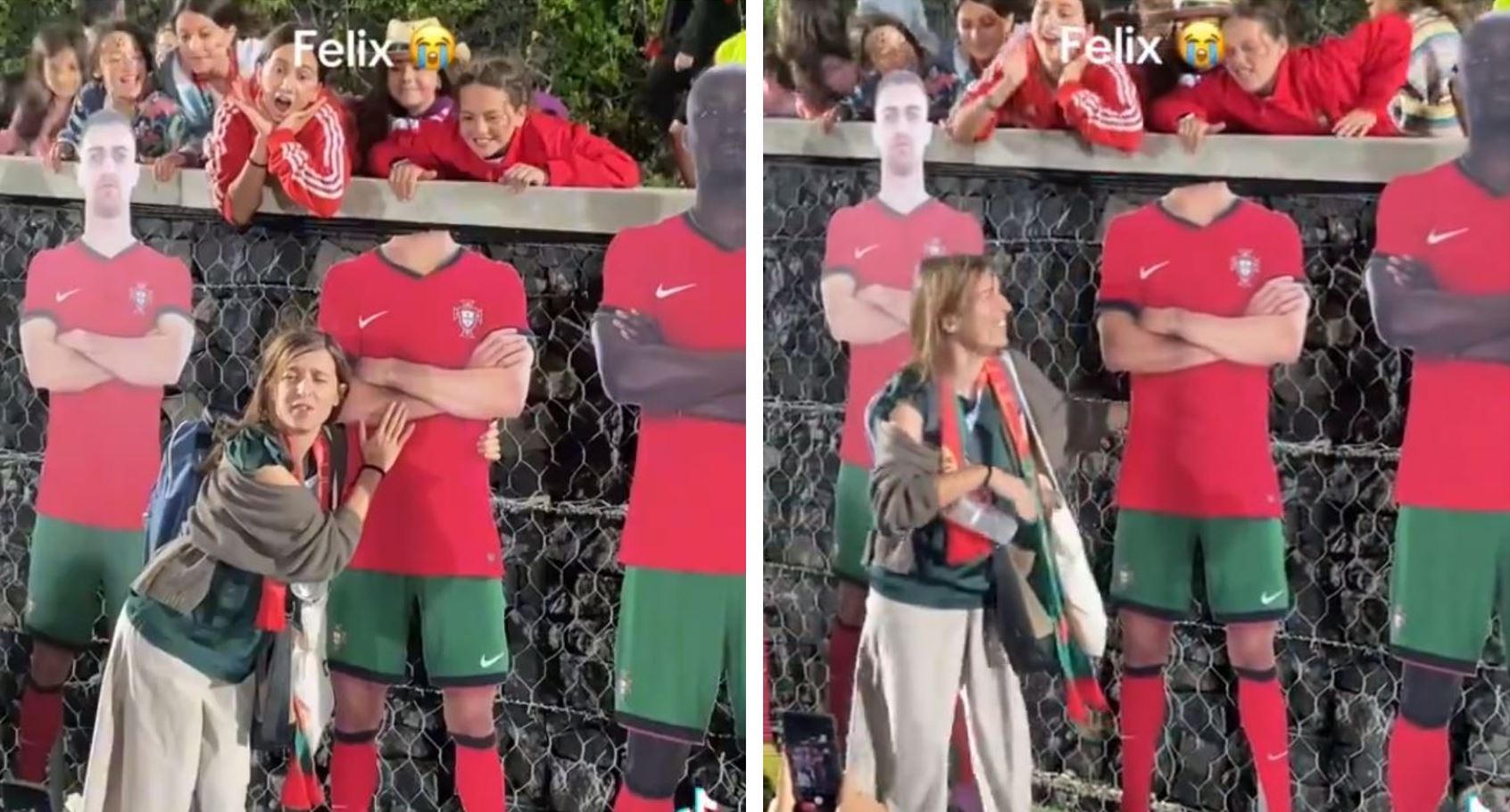 Brutal! Portughezii i-au tăiat capul unui manechin cu chipul lui Joao ...