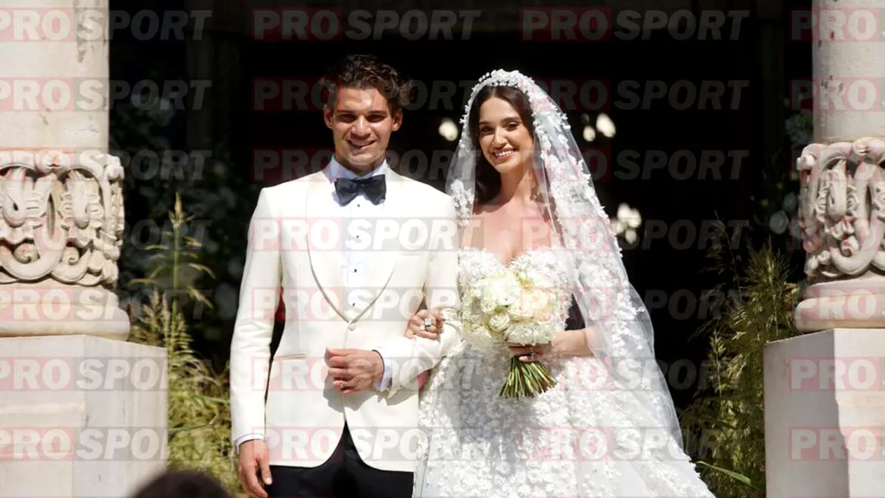 El a plătit nunta lui Ianis Hagi. Au fost 2500 de buchete de flori albe ...