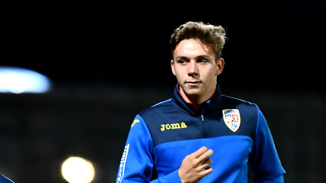 FCSB și CFR Cluj trag de Louis Munteanu, dar atacantul român a ajuns în Marea Britanie și e tot ...