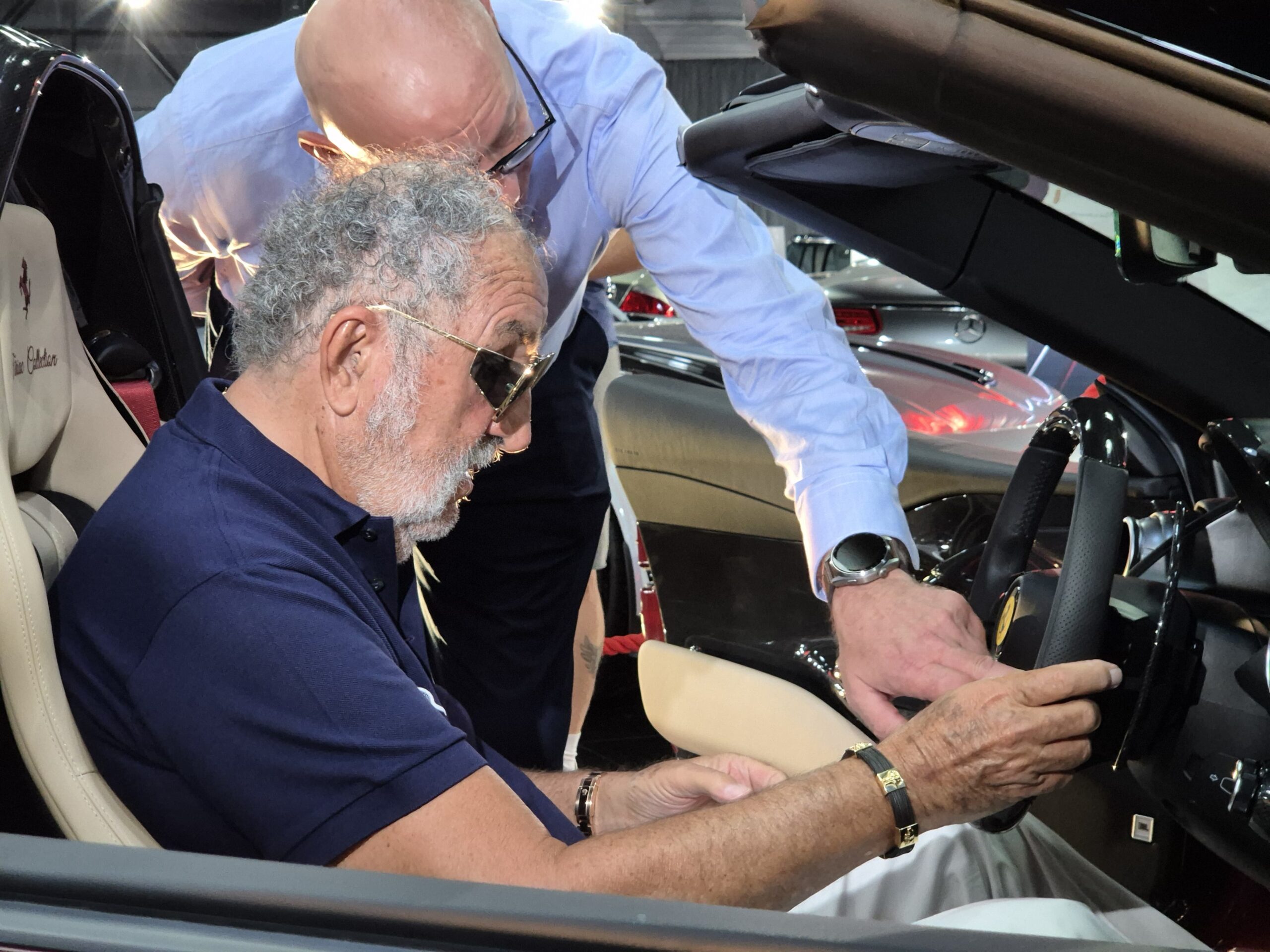 Ion Țiriac și-a mai luat o „bijuterie”: Ferrari 812 Competizione Aperta ...